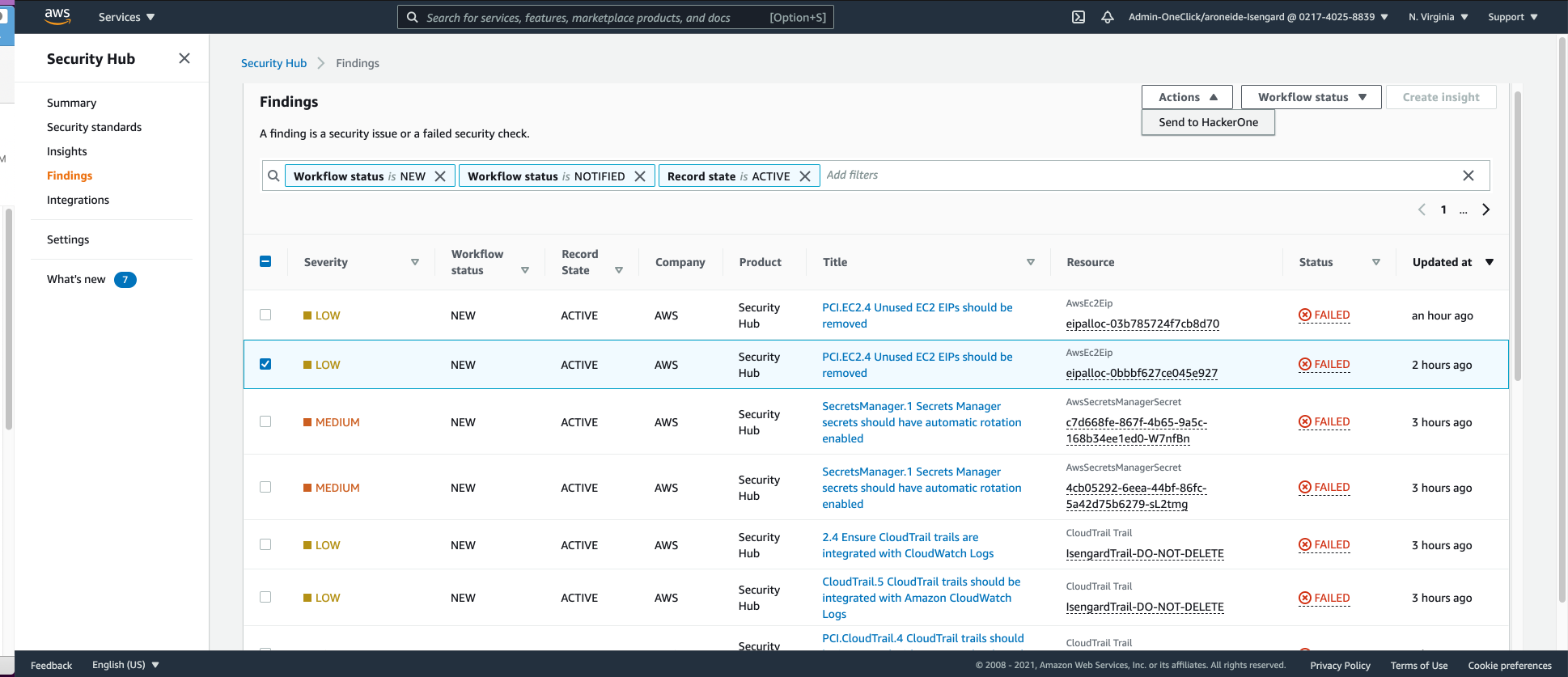 How A New Hackerone Integration With Aws Security Hub Accelerates Vulnerability Remediation Time